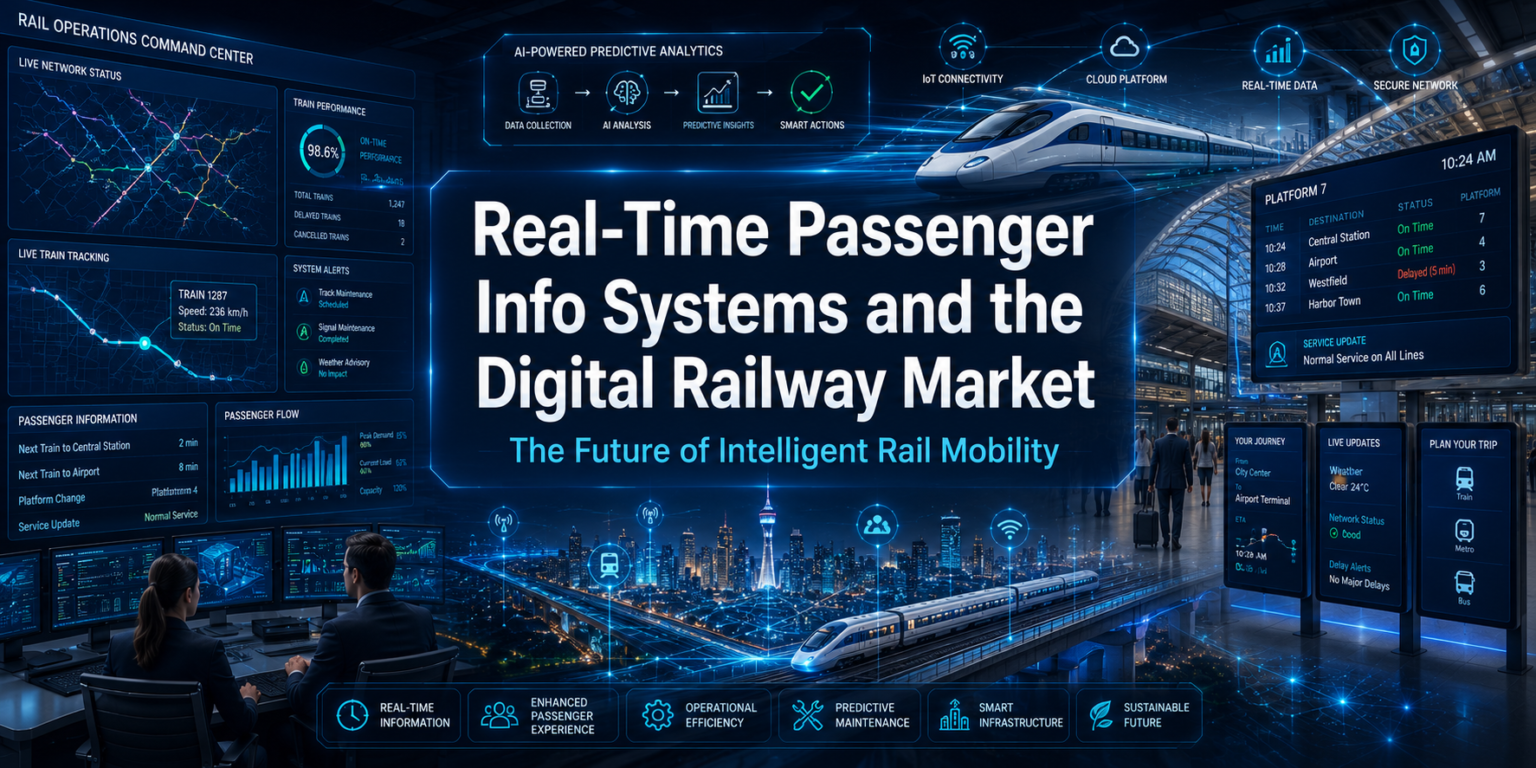 Real-Time Passenger Info Systems & Digital Railway Market